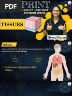 BIO-TISSUES MIND MAP Class 9 | PDF