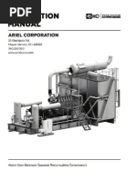 Ariel Compressor Datasheet | PDF | Piston | Valve