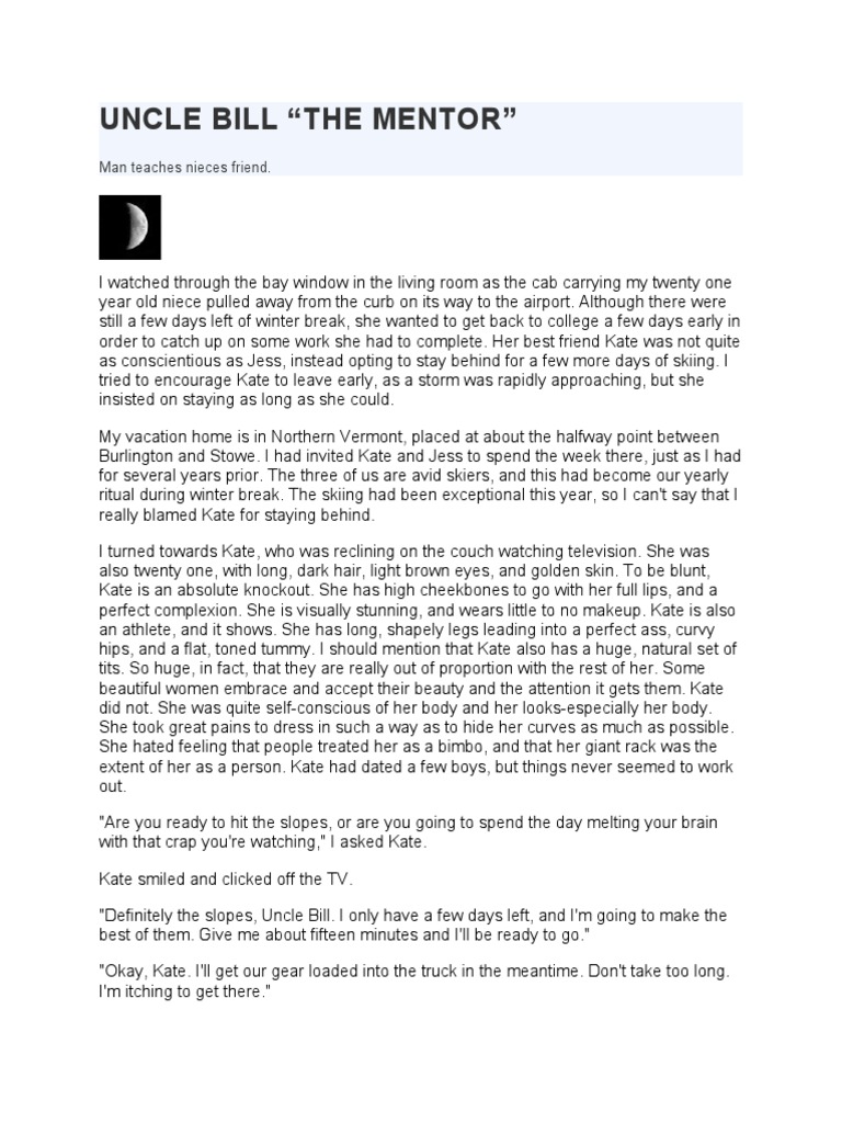 Uncle Bill. The Mentor | PDF