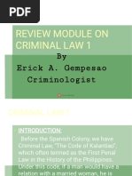 Module 1 CLJ 31 | PDF | Evidence | Admissible Evidence