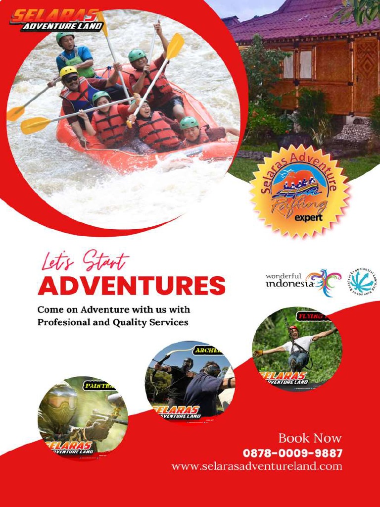 Price List Selaras Adventure Land 2023 | PDF | Meal | Lunch