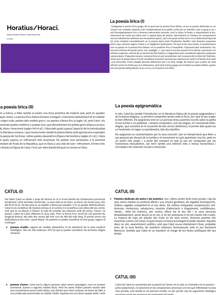 Horaci Ovidi Merged | PDF