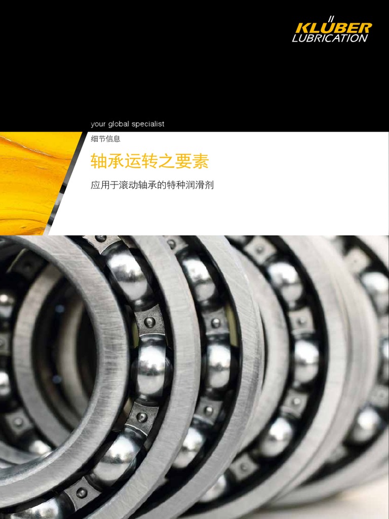 Kluber Grease Brochure Chinese | PDF