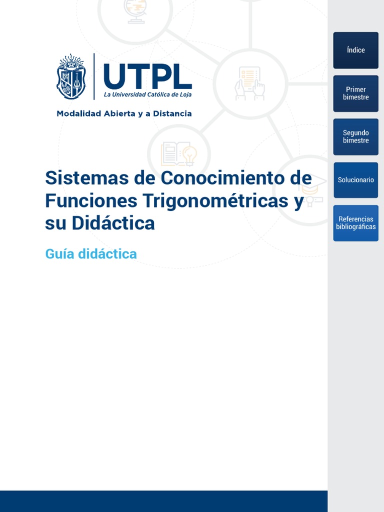 Guía Didáctica. Fun. Trigon. | PDF | Funciones trigonométricas | Trigonometría