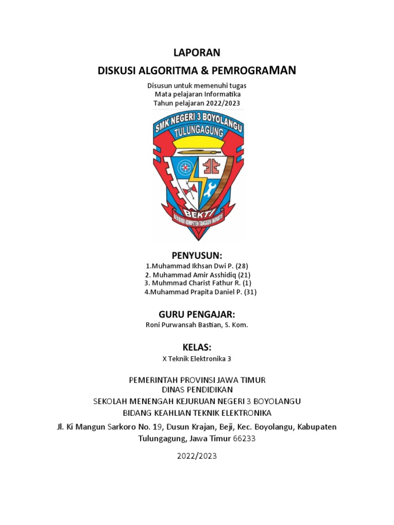 Makalah Algoritma Pemrograman | PDF