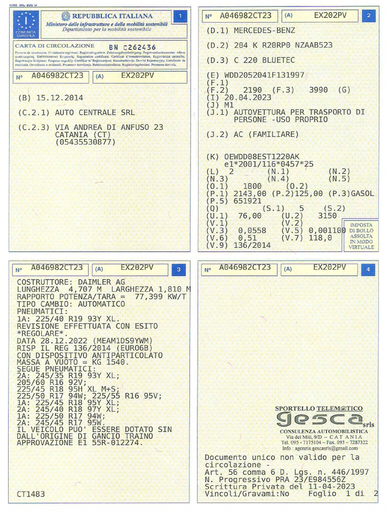Documento Unico 2 Ex202pv | PDF