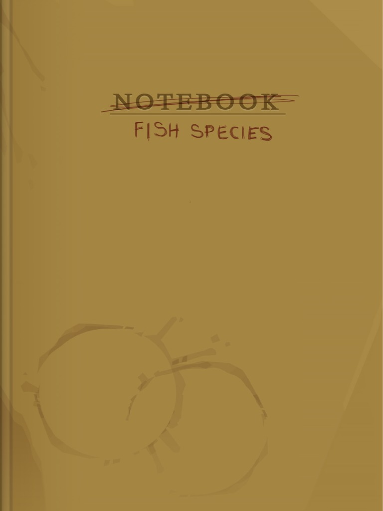 Fish Species Notebook | PDF | Sharks | Fish