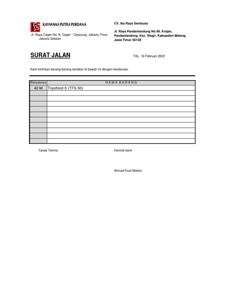 SJ CV - Ika Raya Feb 2023 | PDF