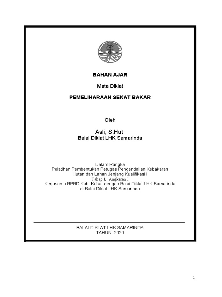 6..Materi Pemeliiharaan Sekat Bakar | PDF