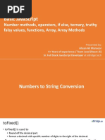 02 JavaScript Language Basics | PDF | Body Mass Index | Software ...