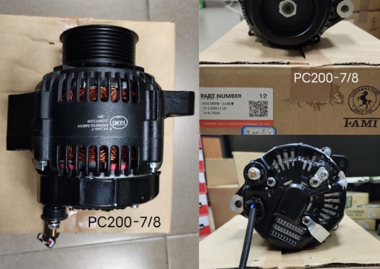 Alternator PC200-7,8 | PDF