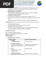 PE Lesson Plan Recreation Activities 1 | PDF | Recreation | Physical ...