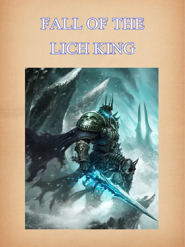 Fall of The Lich King DND 5e - Assault On Icecrown Citadel | PDF | Warcraft