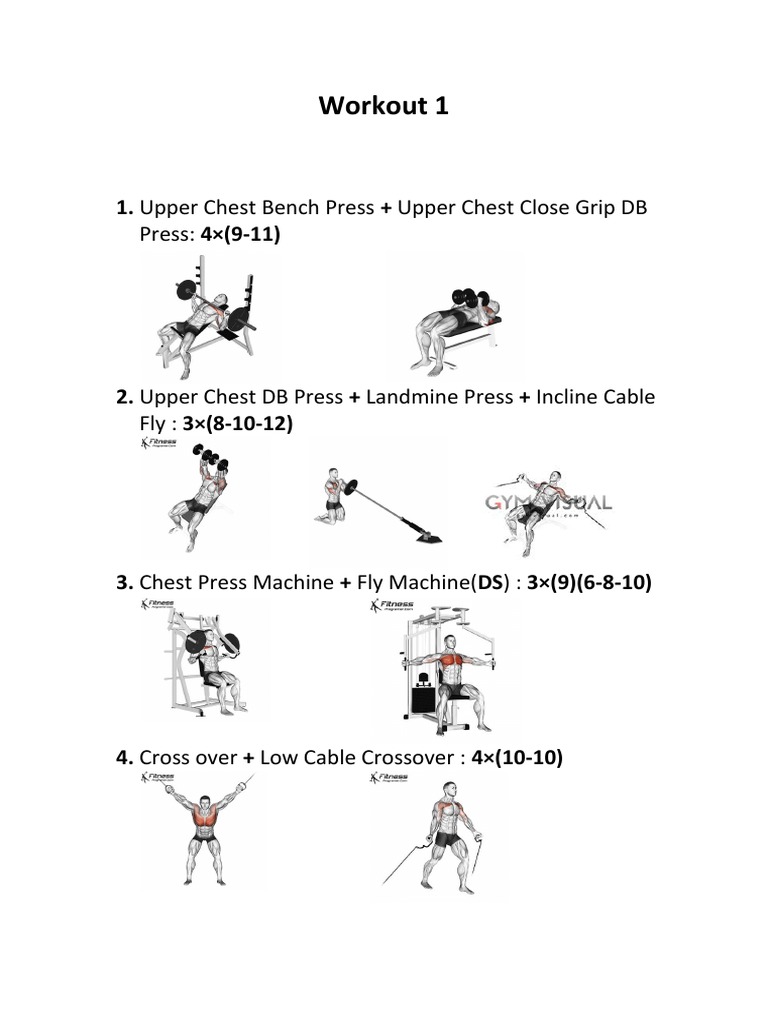 1 (Chest & Tricep) | PDF