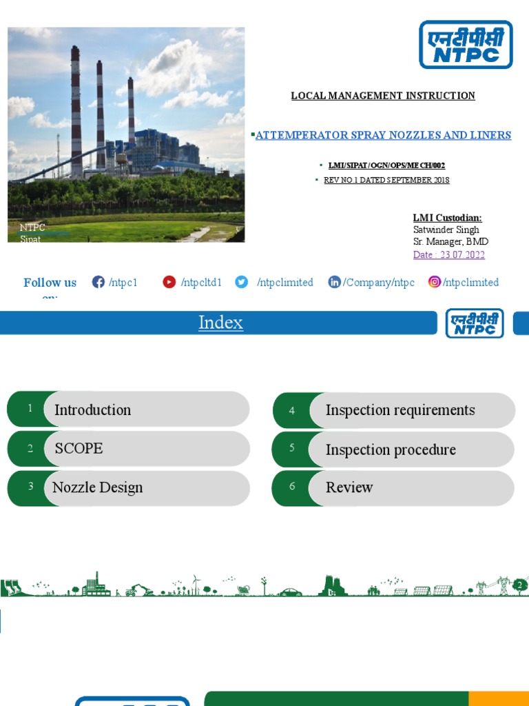 Lmi - SH RH Spray Nozzle Inspection | PDF