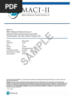 Score Report Examples Abas-3 | PDF | Standard Score | Caregiver