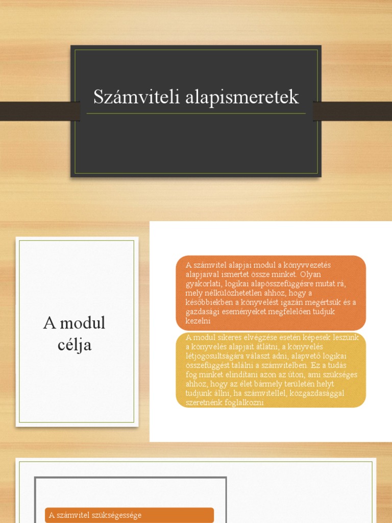 Új Számviteli Alapismeretek - PPT | PDF