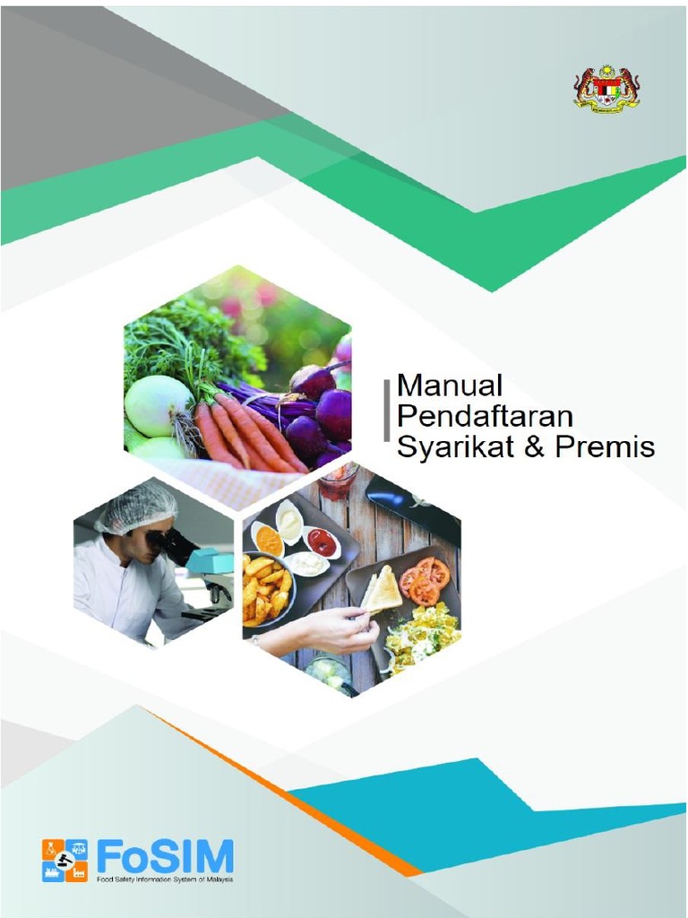 FOSIM 2.0 - PMP-18037 Manual Pendaftaran Syarikat & Premis | PDF
