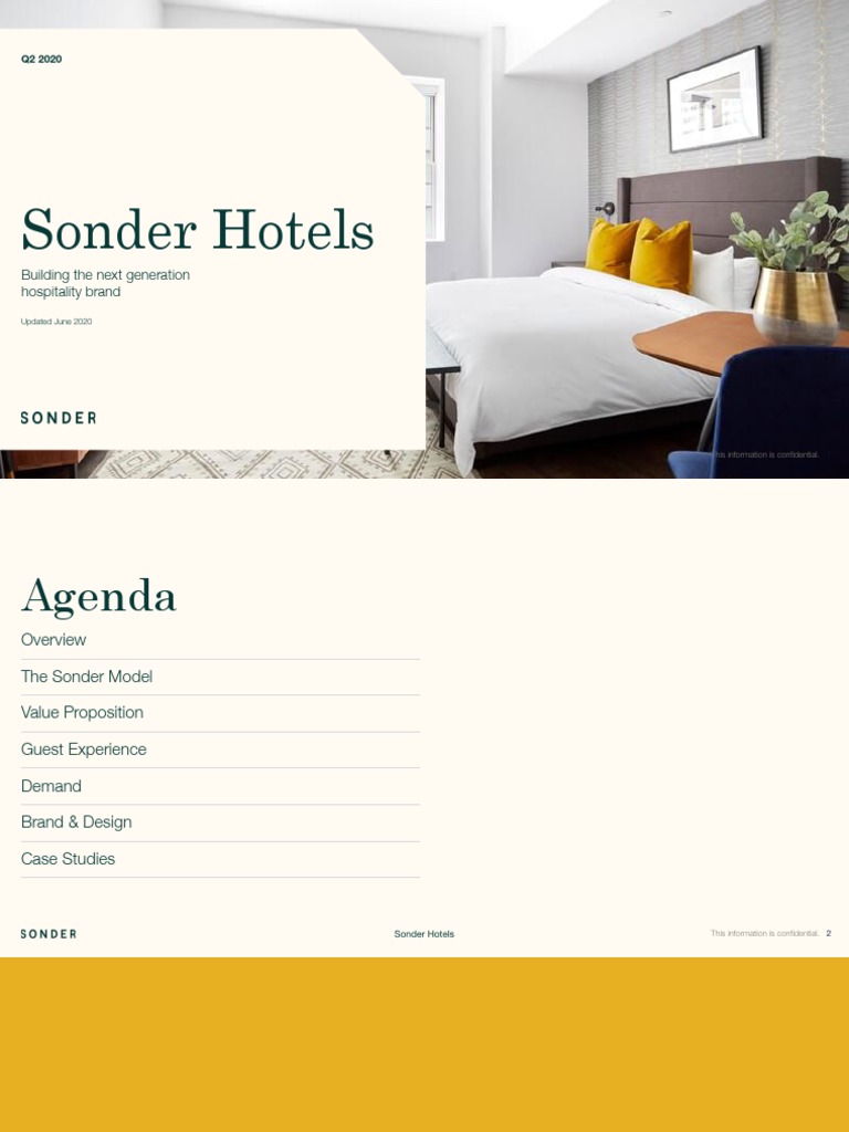 Sonder Hotels | PDF | Hotel | Lease