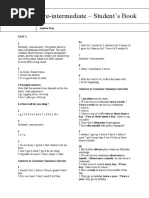 Pre Intermediate Workbook Answer Key 3rd Edition | PDF