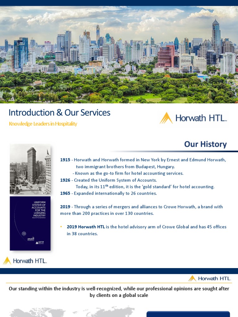 Horwath HTL Introduction - Turkey - 2021 - V2 | PDF | Valuation ...