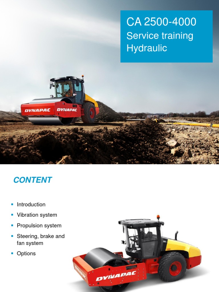 CA 2500-4000 HydraulicAC | PDF | Pump | Brake