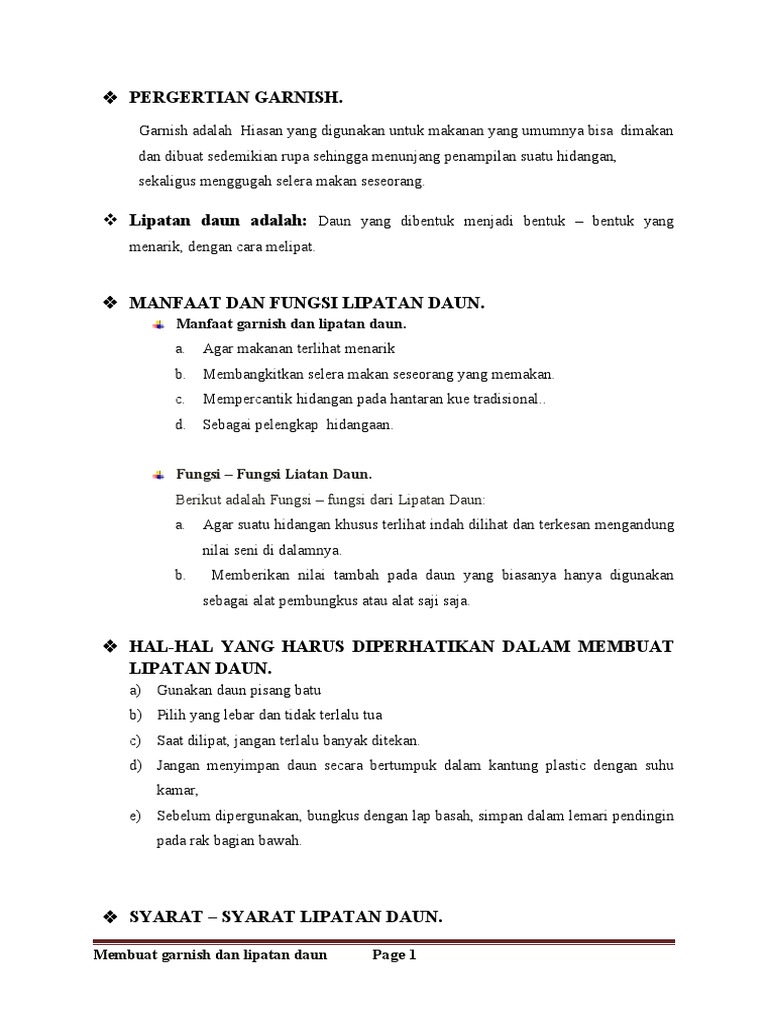 Lipatan Daun | PDF | Griya & Taman