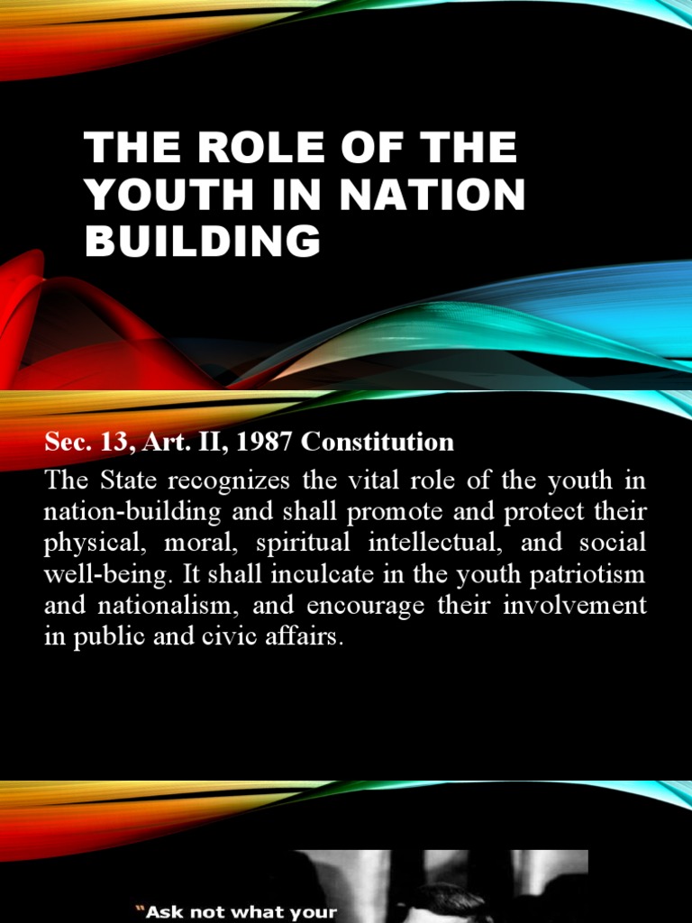 The Role of The Youth in Nation Building | PDF