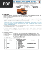Form Checklist Inspeksi Dump Truck | PDF