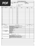 Revised TBT Format 1 | PDF | Occupational Safety And Health