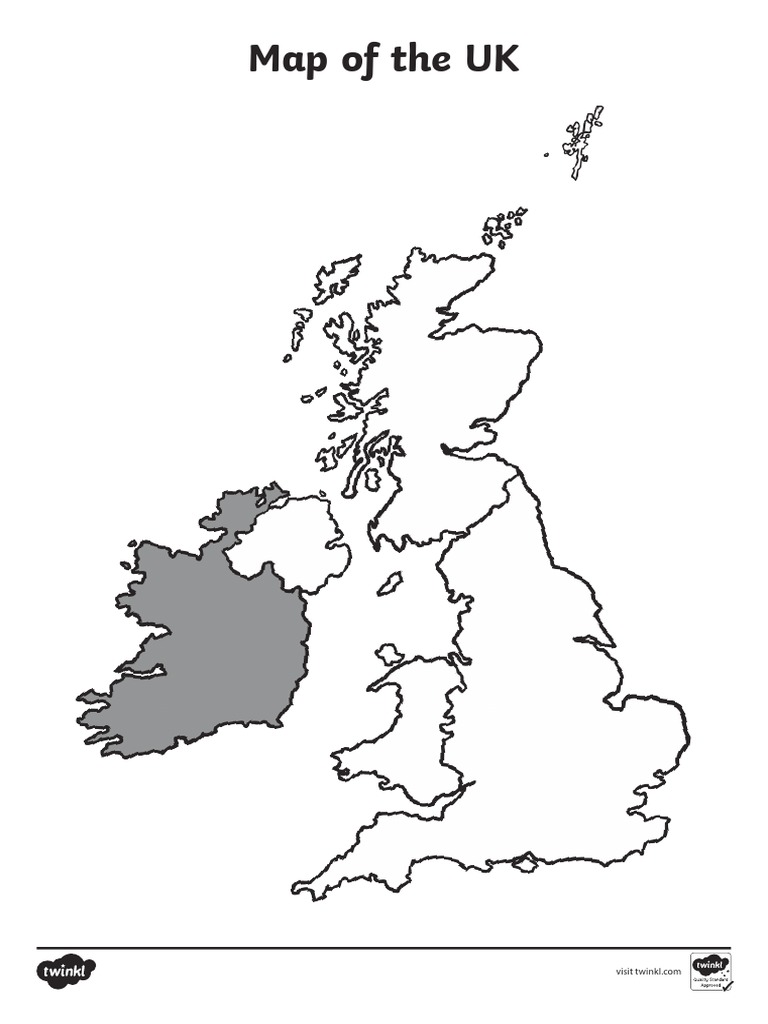 Blank UK Map | PDF