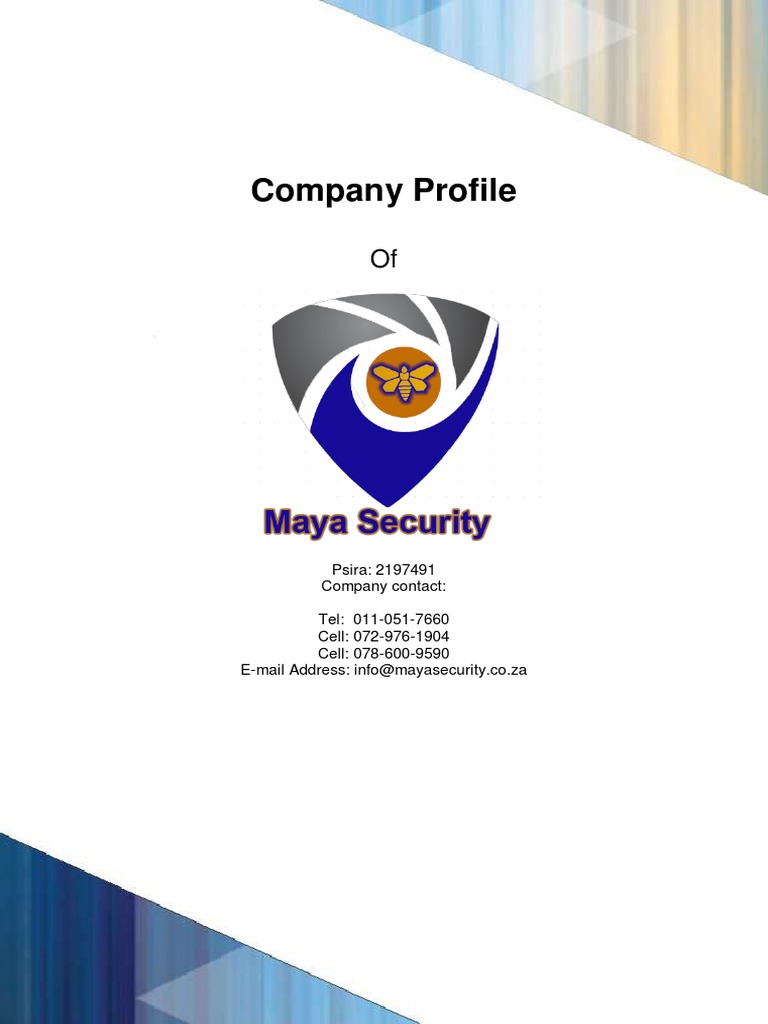 Maya Security 2018 | PDF | Business | Economies