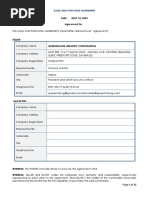 Fuel Supply Agreement Template | PDF | Business | Finance & Money ...