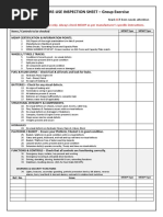 LOLER Inspection Checklist - 7 Free Templates | PDF | Safety | Science