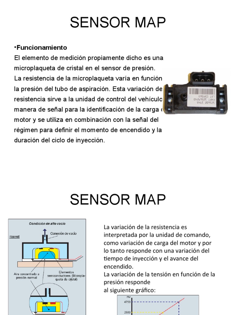 Sensor MAP | PDF | Tecnología