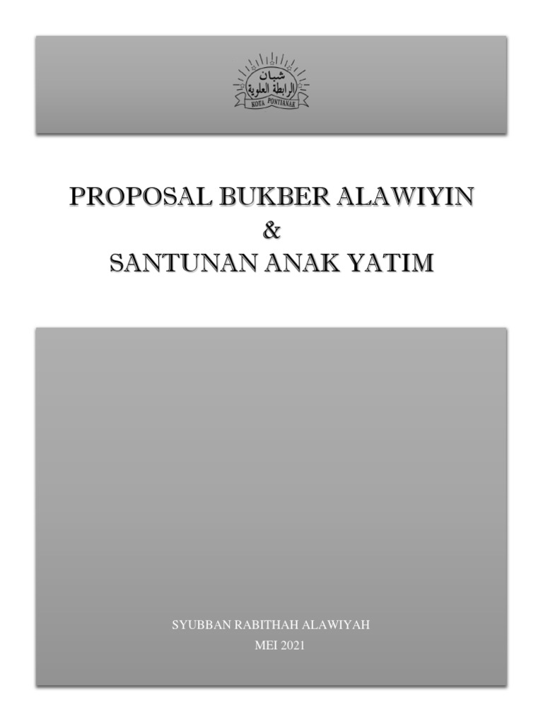 Proposal Bukber Alawiyin 2021 | PDF | Perjalanan | Griya & Taman