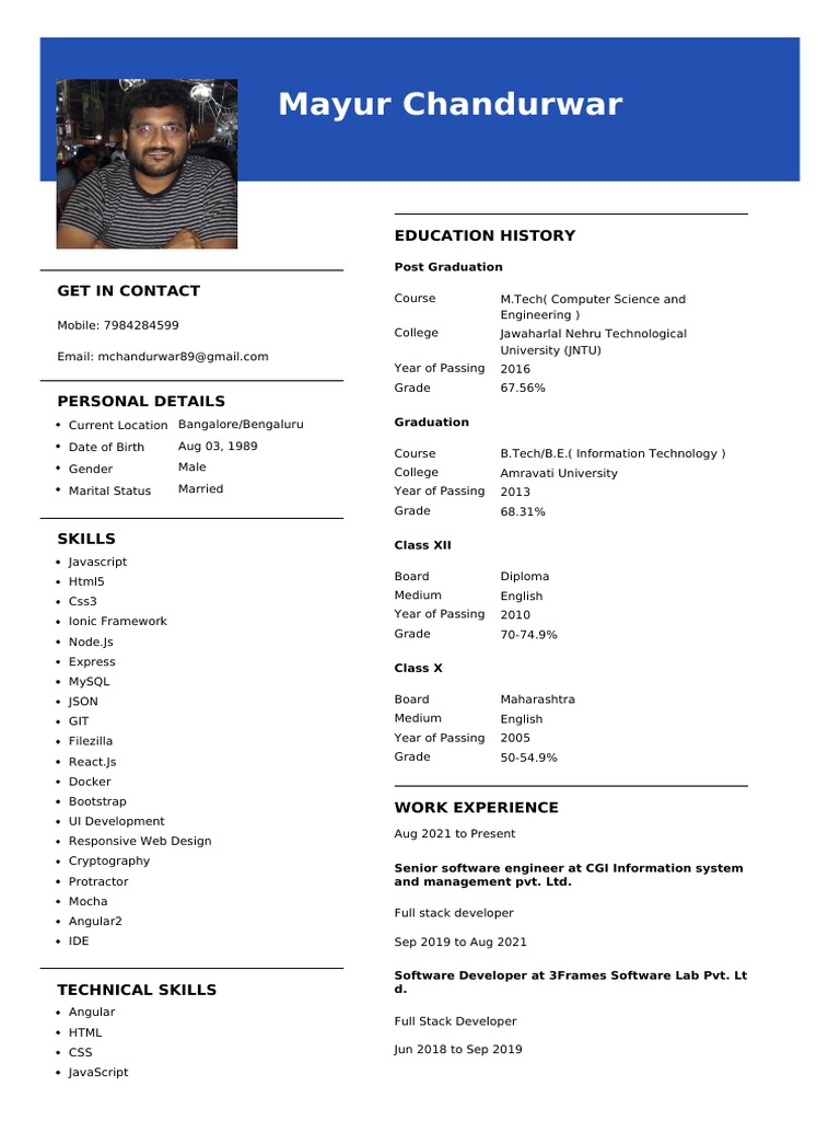 Webresume | PDF | Web Application | Mobile App
