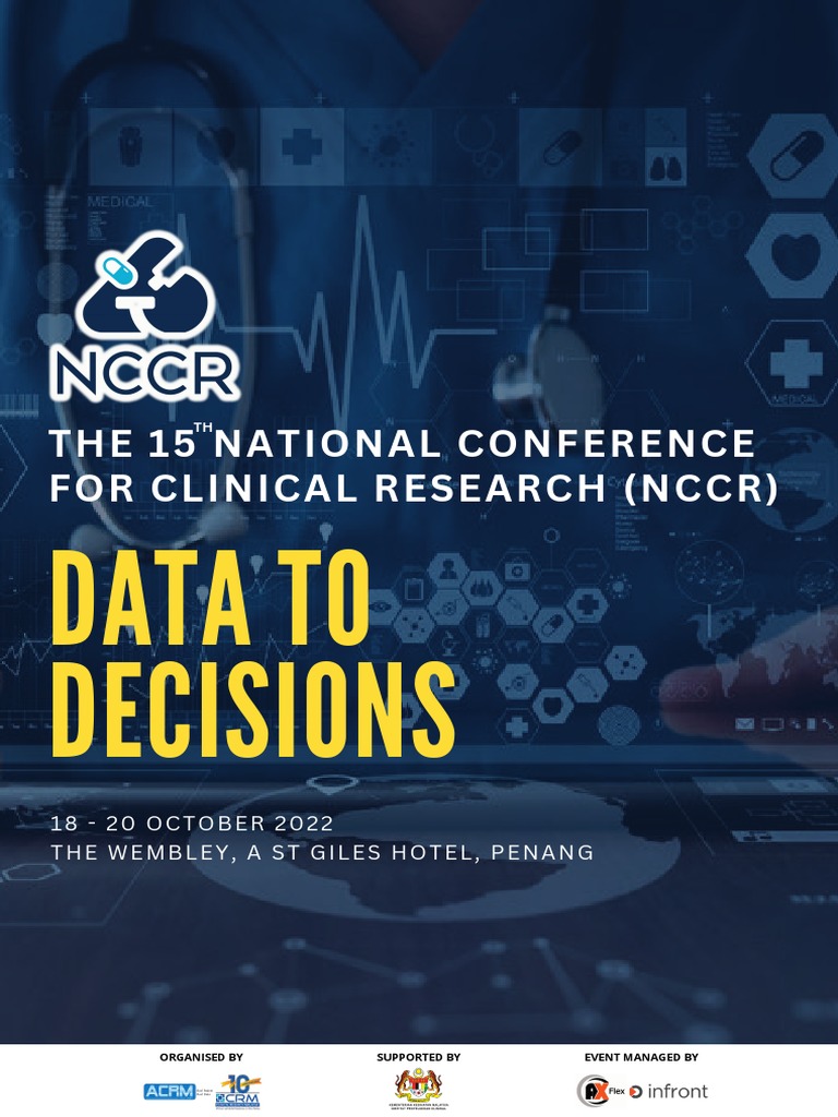 15th National Conference For Clinical Research (NCCR) | PDF | Health ...