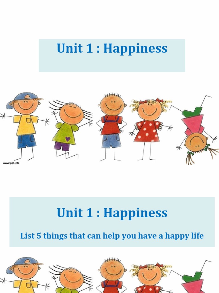 Reading - Unit 1 - RW1 | PDF | Happiness | Cognitive Science
