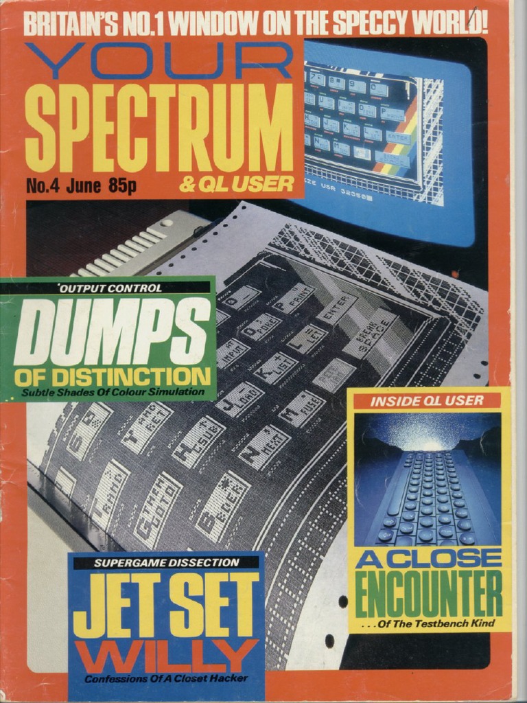 YourSpectrum04 Jun84 | PDF | Computing | Office Equipment