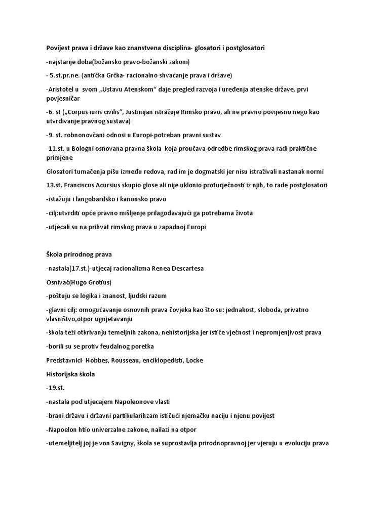 Povijest Mali Ispit | PDF