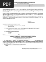 SBFP Form 9 Parent Consent Rev 1 | PDF