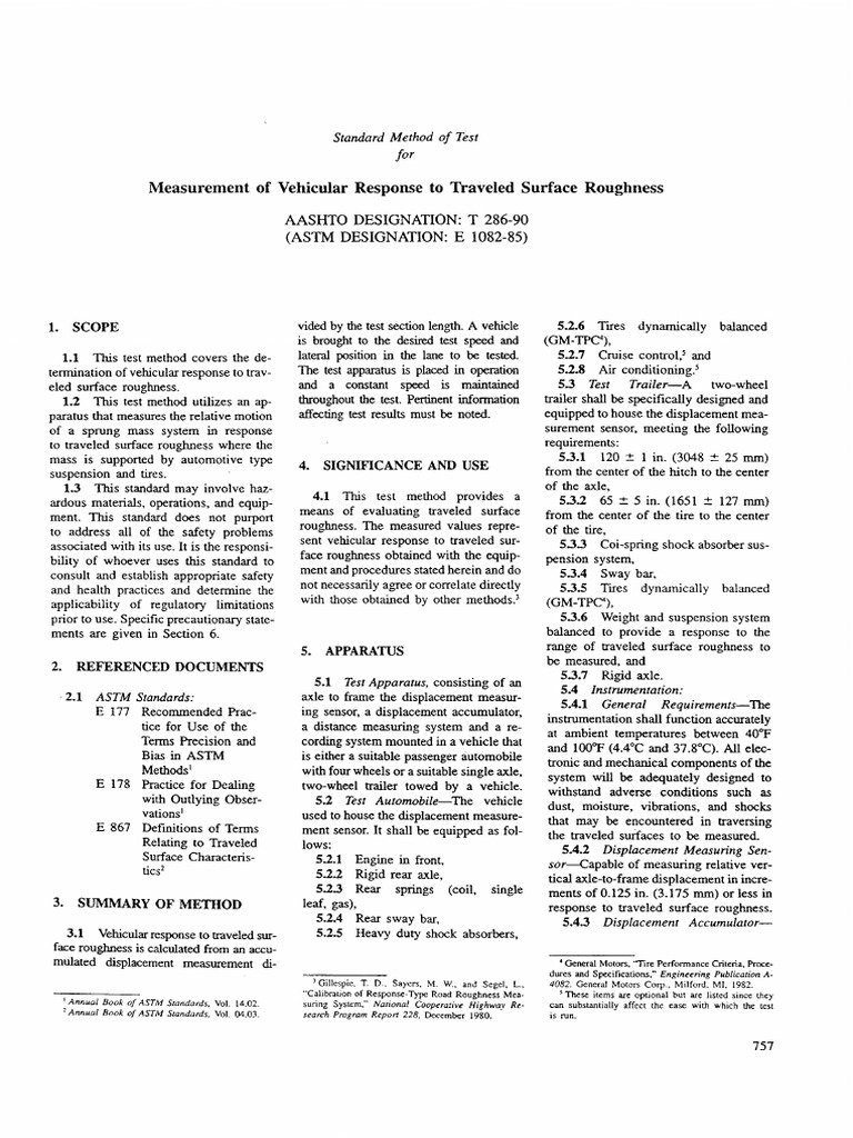 Aashto T 286-90 | PDF