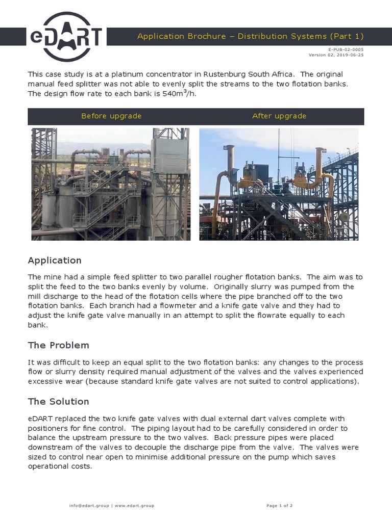 Optimizing Flotation Bank Flow Control | PDF | Valve | Pump