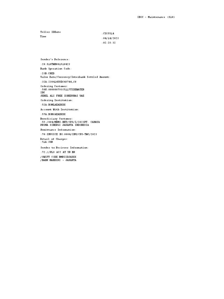 S10 107 TWN | PDF | Banking | Economies