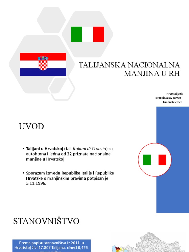 Talijanska Nacionalna Manjina | PDF