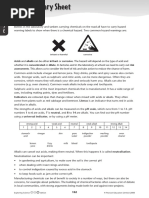 Laboratory Acid and Base Chemical Cap Color Chart: Lab Chemical Bottles ...