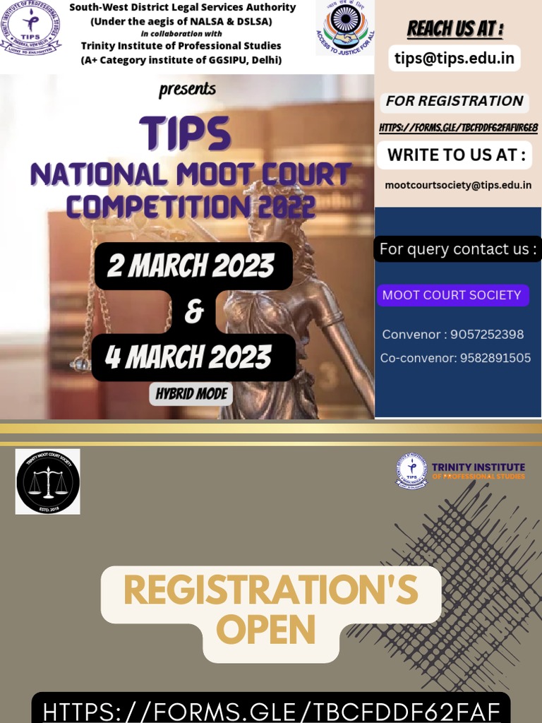 Tips Moot Court | PDF | Justice | Crime & Violence