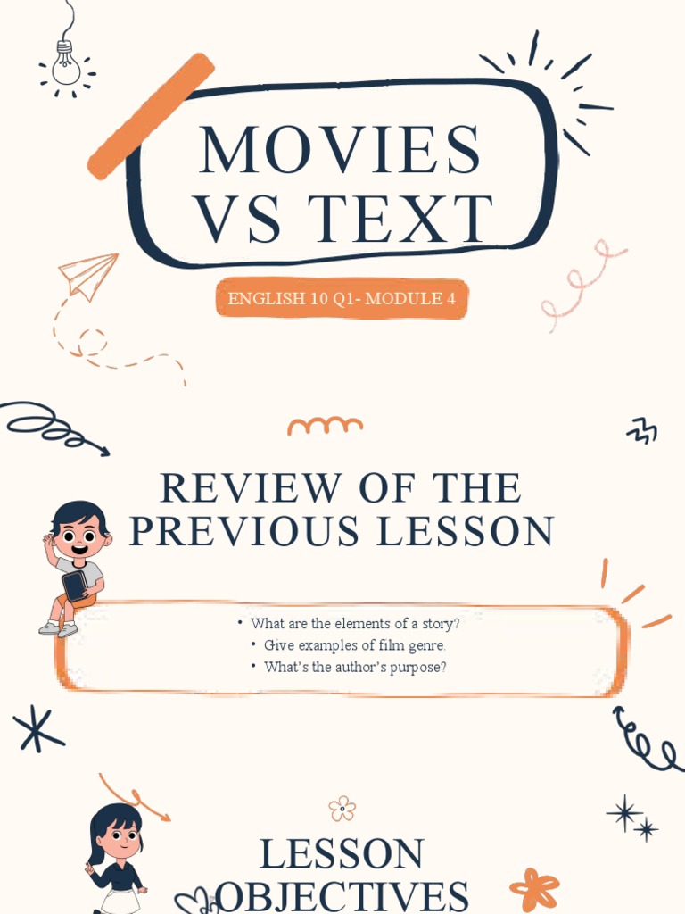 Movies Vs Texts | PDF
