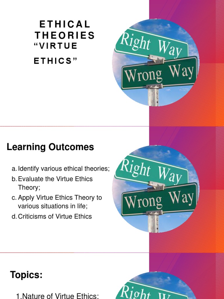 Ethics | PDF | Virtue | Virtue Ethics